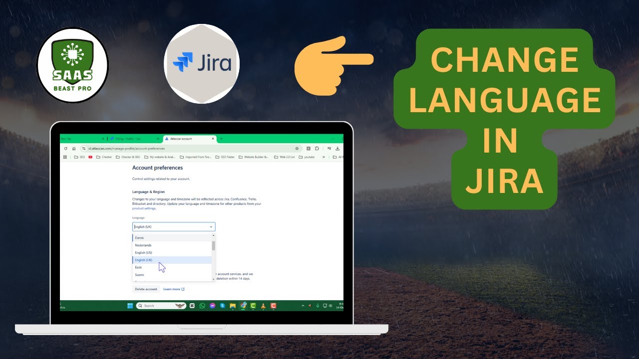 How to Change Language in Jira - YouTube