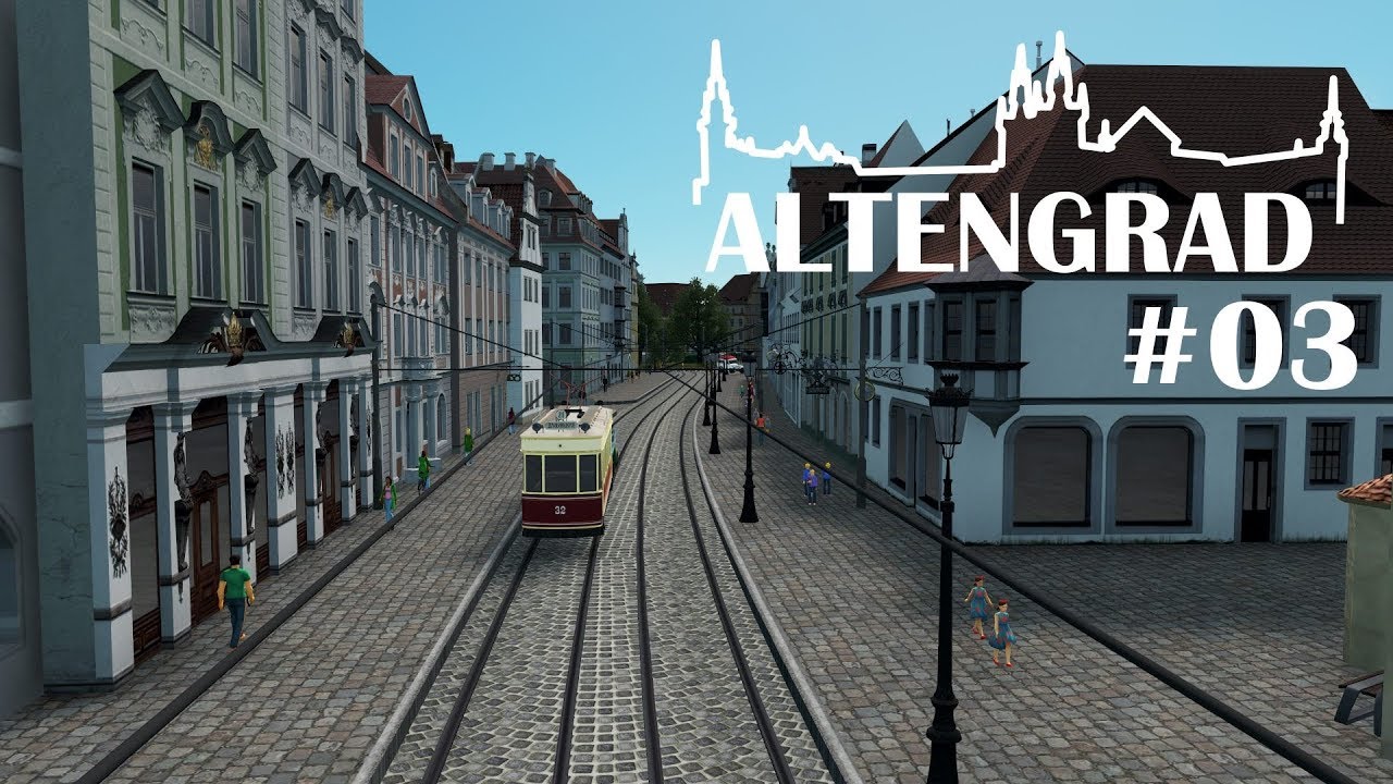 Tram Street - Cities: Skylines - Altengrad #3 - YouTube