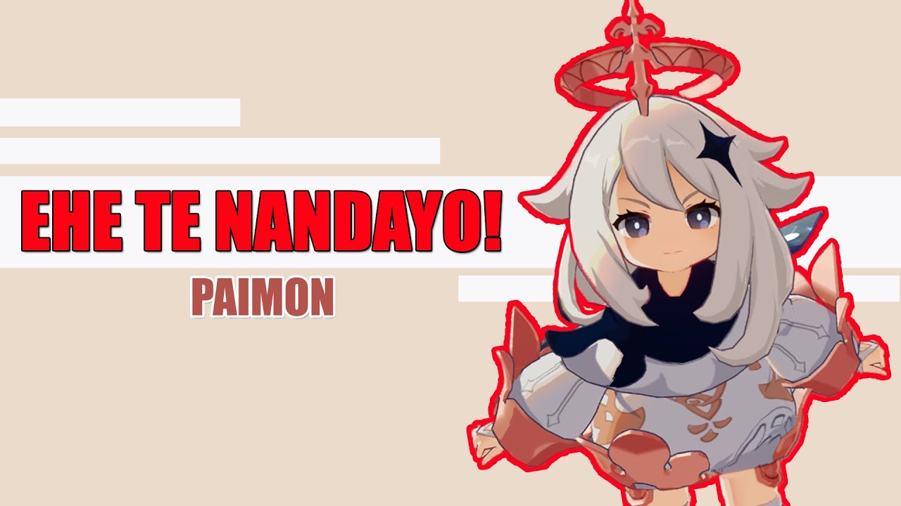 1 MINUTE EHE TE NANDAYO! PAIMON: EHE TE NANDAYO CUTENESS LEVEL 10000 - YouTube