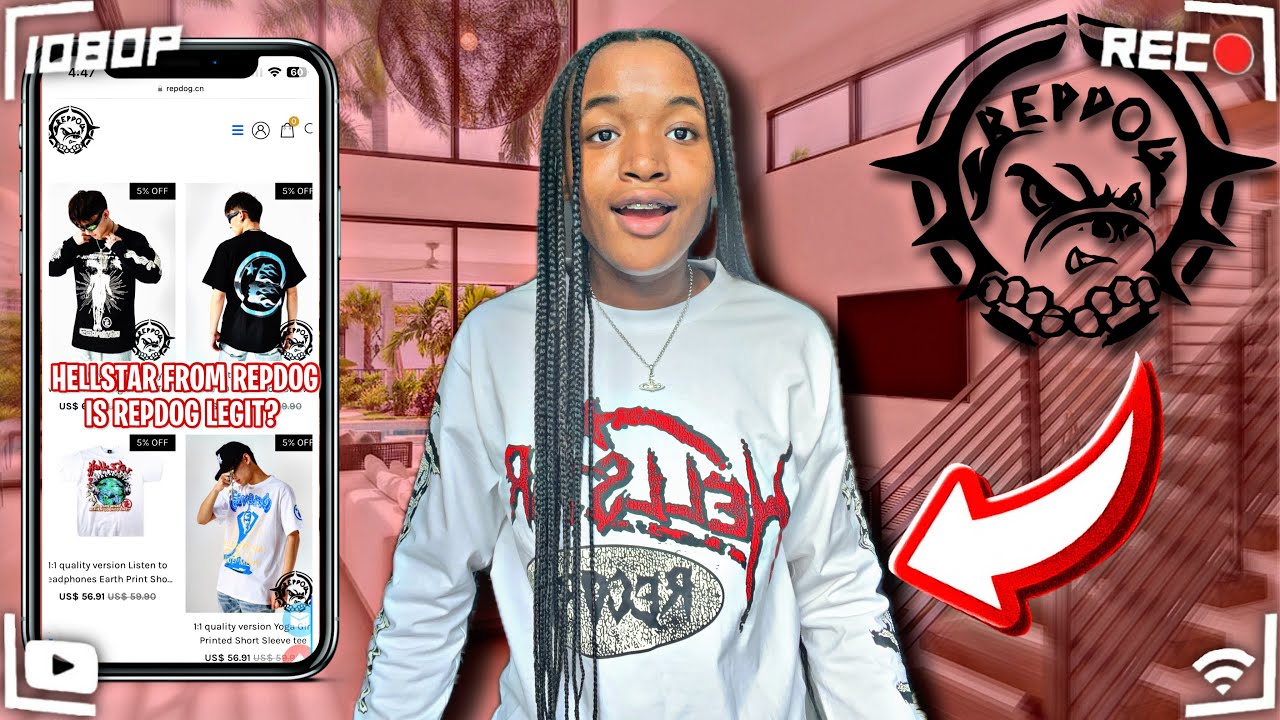 REPDOG CLOTHING HAUL + REVIEW! | Hellstar Records Studio Tees ...