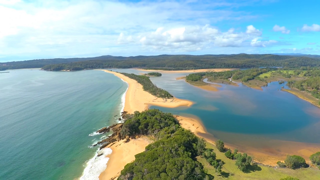Towamba river mouth - YouTube