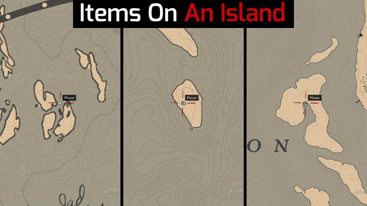 3 Unique Items Are Outside Of The Map (Rare Item, Weapon, Hat) - RDR2 ...