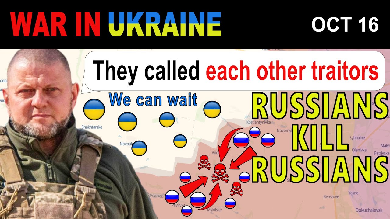 16 Oct: INSANE FOOTAGE: RUSSIANS ON PURPOSE BOMB & KILL OWN TROOPS ...