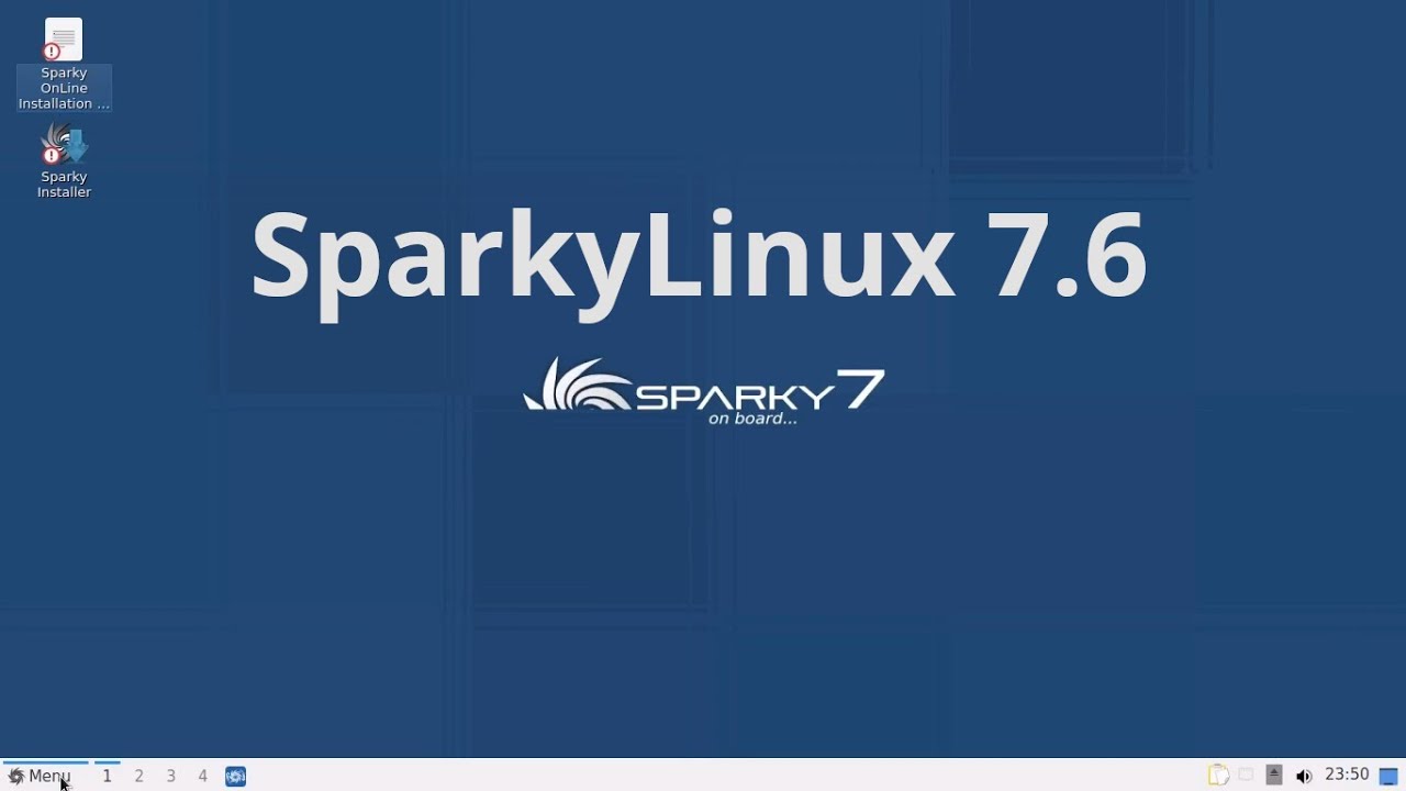 SparkyLinux 7.6 "LXQt" - YouTube