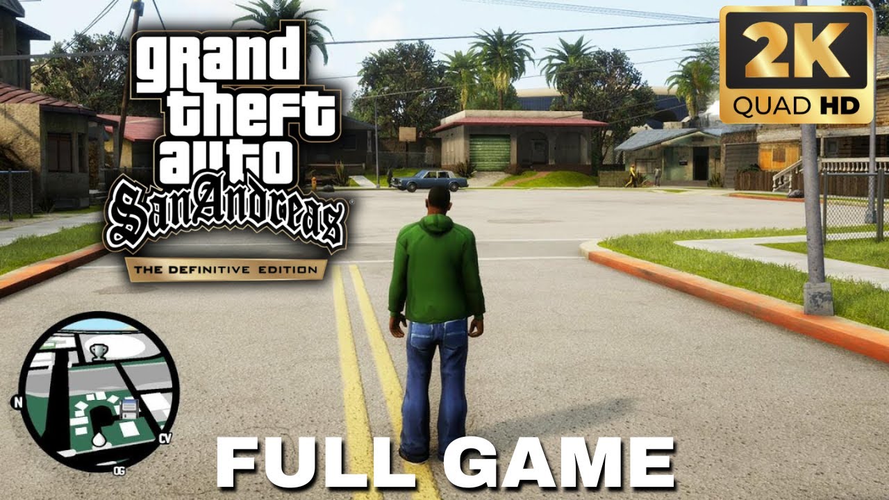 GTA San Andreas: Definitive Edition | Full Game: CJ’s Complete Story ...