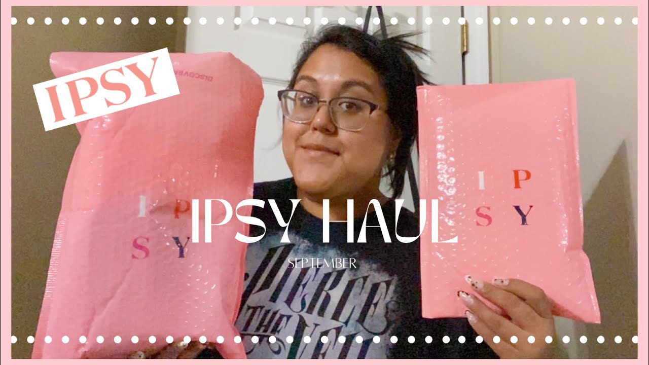 Ipsy Glam Bag Haul September 2022 | Stephanie Alexandra - YouTube