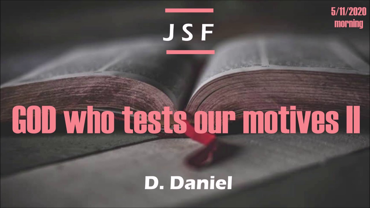 GOD who tests our motives Noah and Job - YouTube