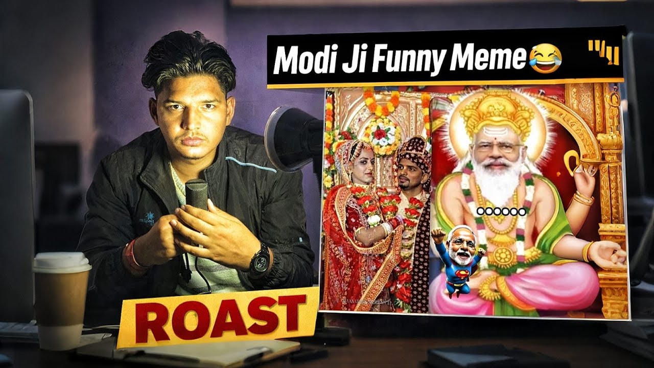 Modi ji Bhagvan Ka Avtar 🤣 Gendu Generation 🤔 Reel To Roast in 4 sec ...