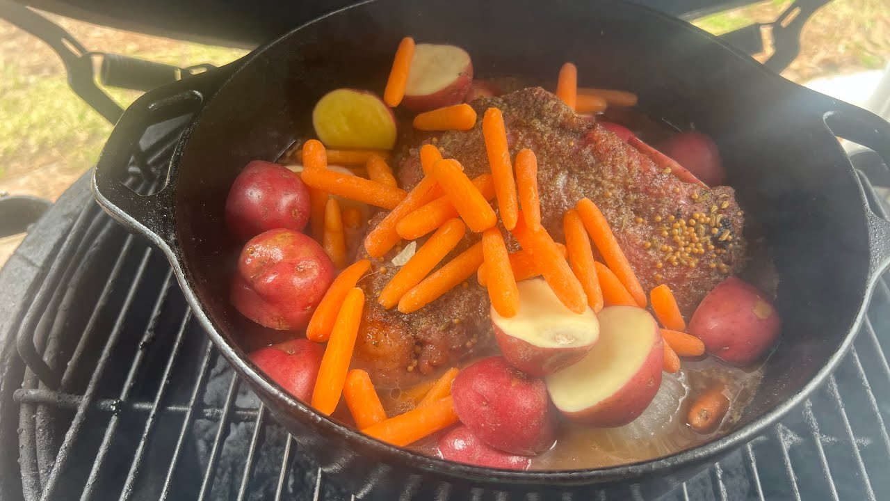Flavor Armageddon!! Grilled Corned Beef and Cabbage!! It's Not Just for ...