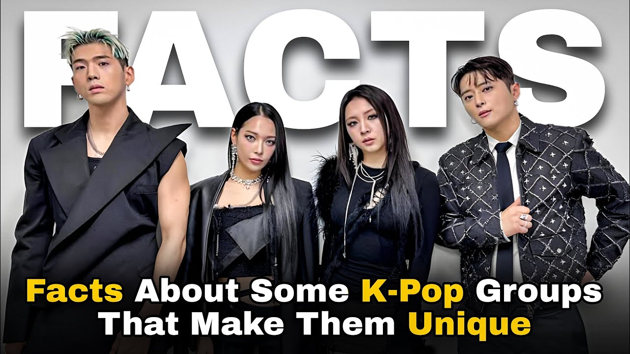 Unique Facts About K Pop Groups You Didn't Know - YouTube