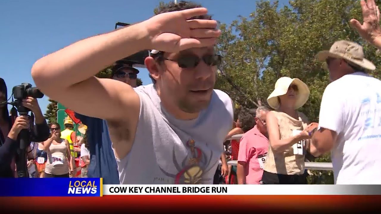 Cow Key Bridge Race - Local News - YouTube