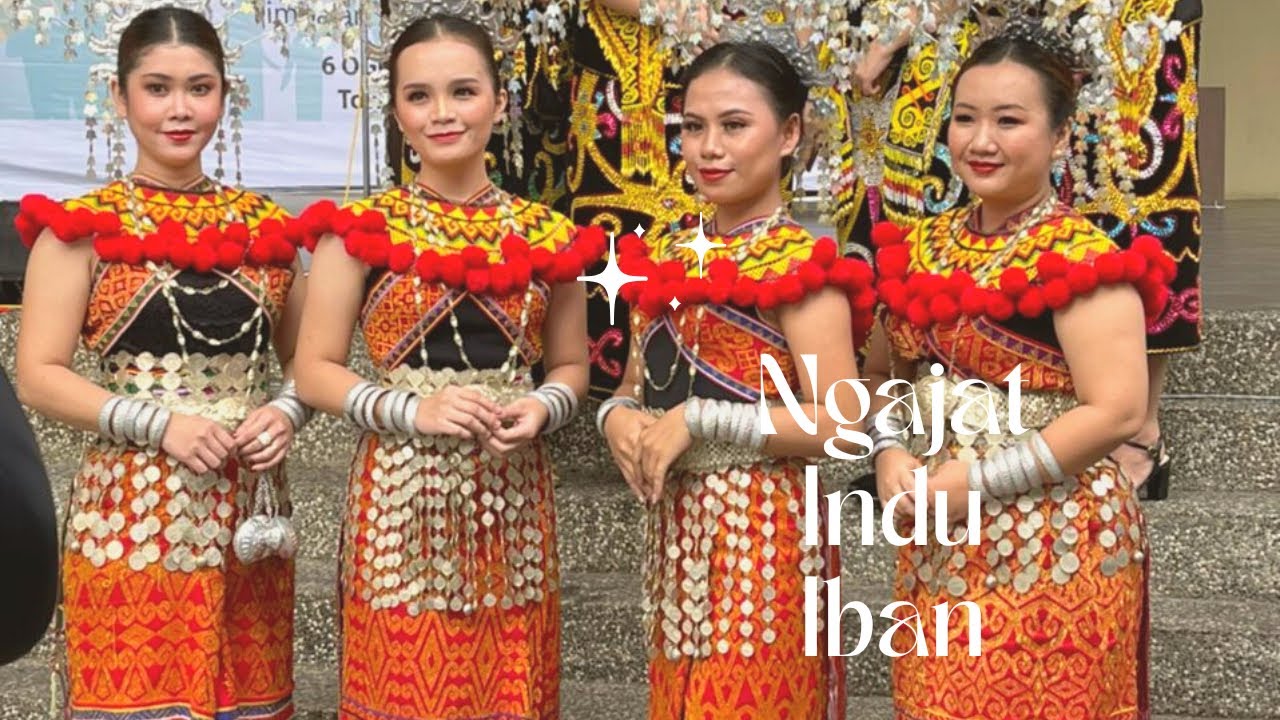 Ngajat Indu Iban/Dayak #gadisdayak - YouTube