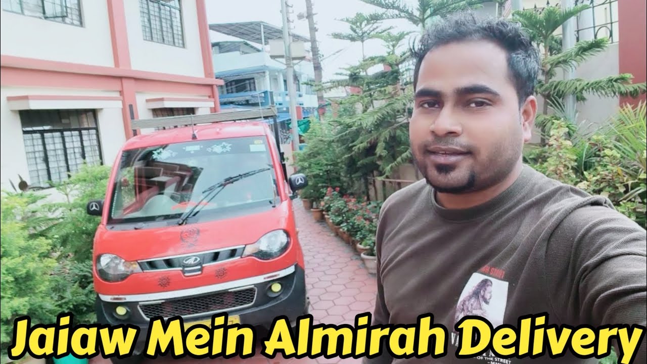 Jaiaw mein ek three doors steel almirah ka delivery || Kam khatam karte ...