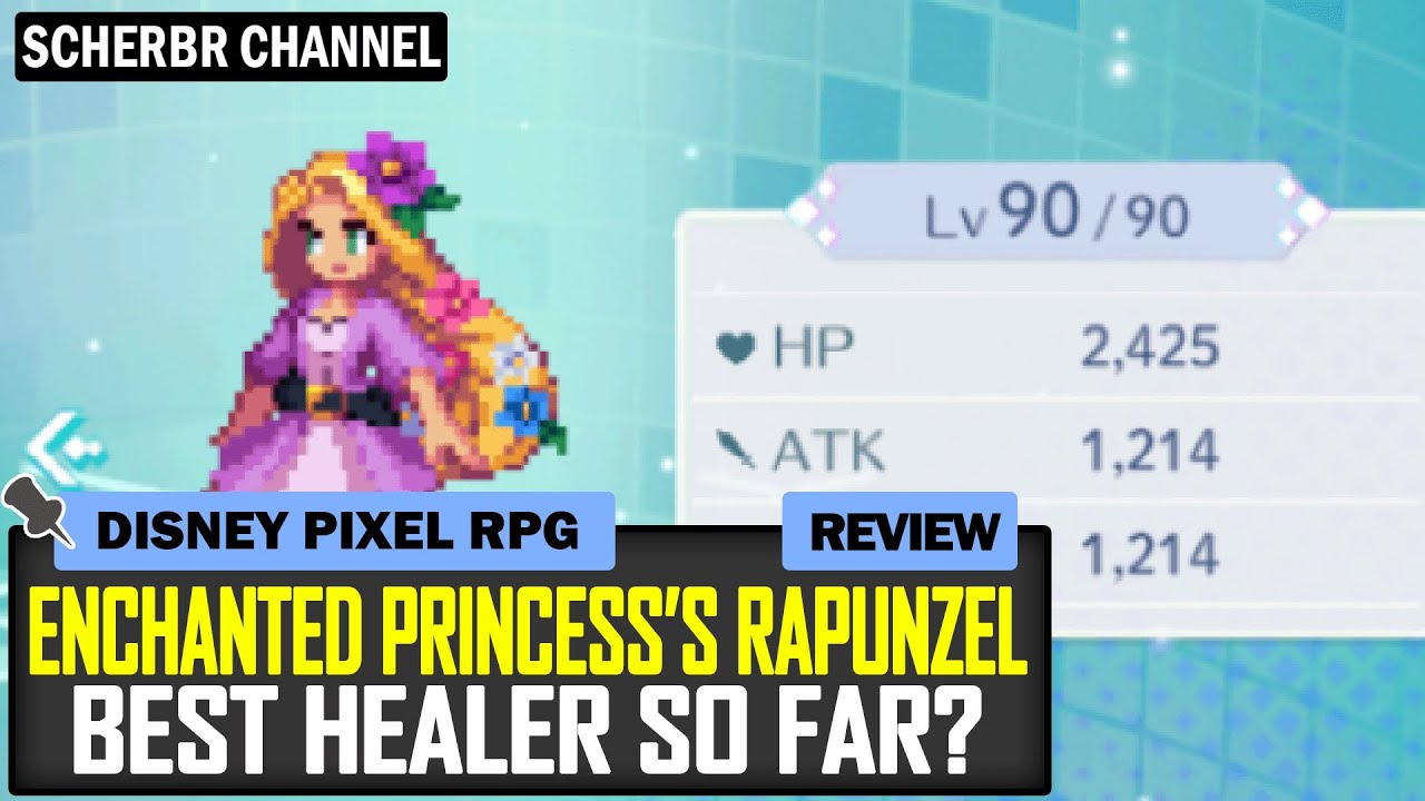 Rapunzel's Spotlight: The Best Healer So Far? - Disney Pixel RPG: - YouTube