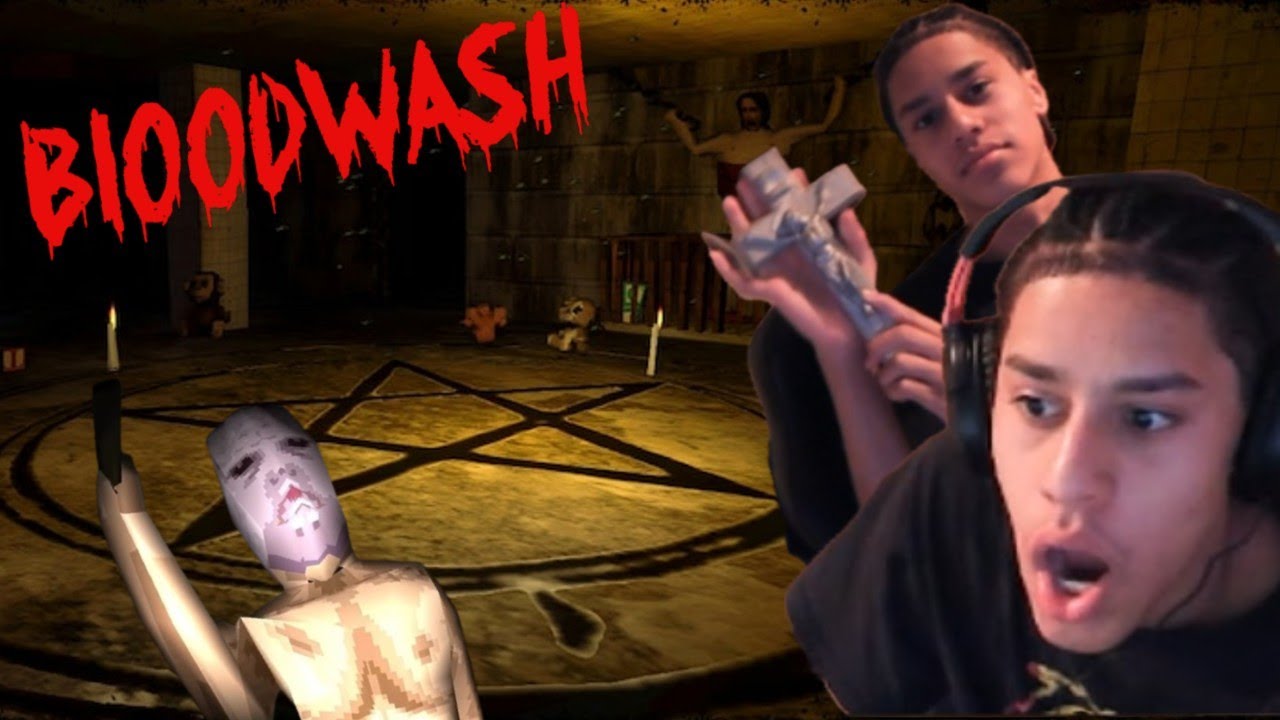 THE WOMB RIPPER TRYNA GET ME OVER SUM CLOTHS | Bloodwash (horror game ...