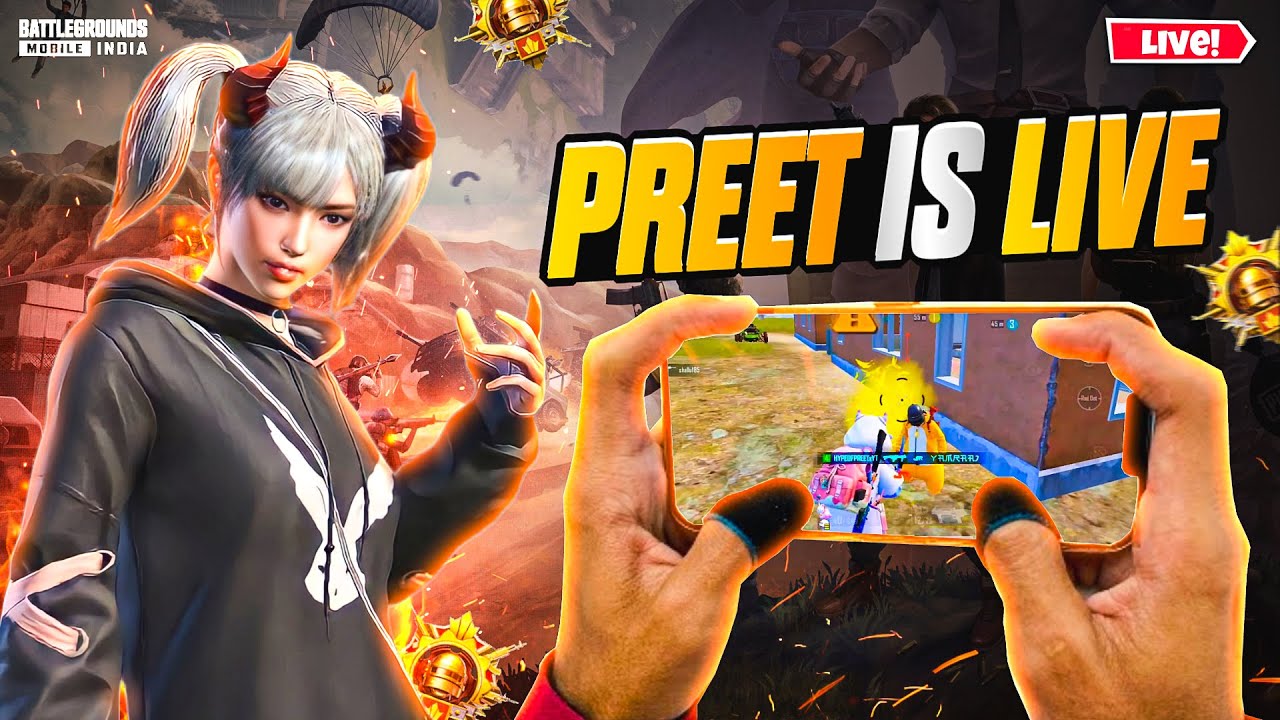 🔥 DOMINATING SHADOW FORCE MODE | BGMI w PREET | #bgmilive #bgmi #live ...
