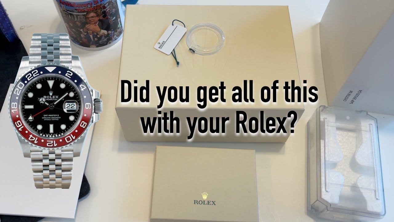 Watch this before buying your first Rolex - Box Papers Warranty Card ...