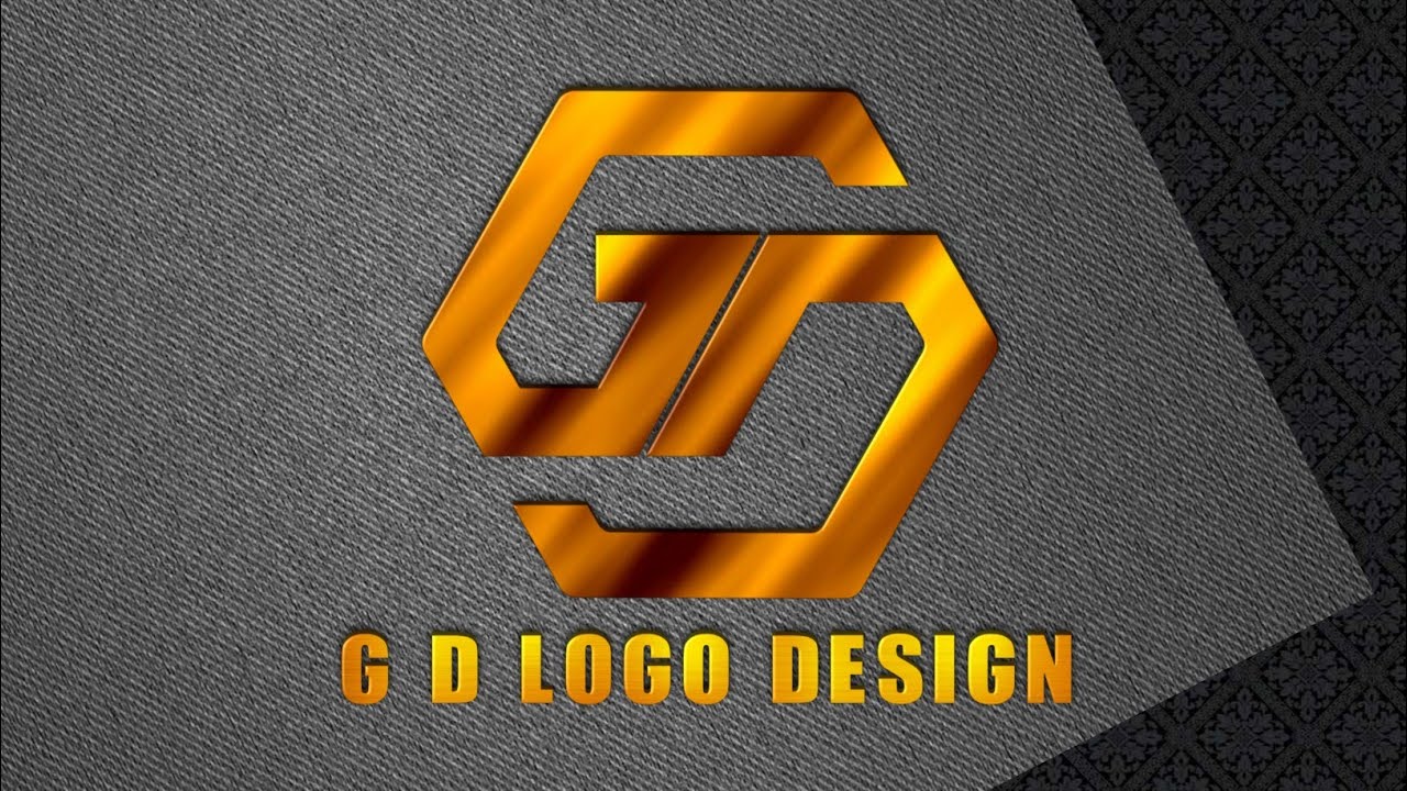 G D Logo Design Pixellab | Professional Logo Design Tutorial 🔥👌 - YouTube