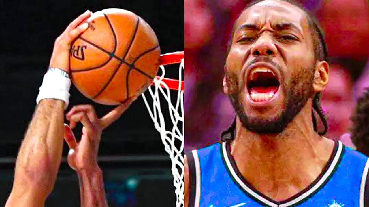 NBA "SCARY DEFENSE 😳" MOMENTS - YouTube