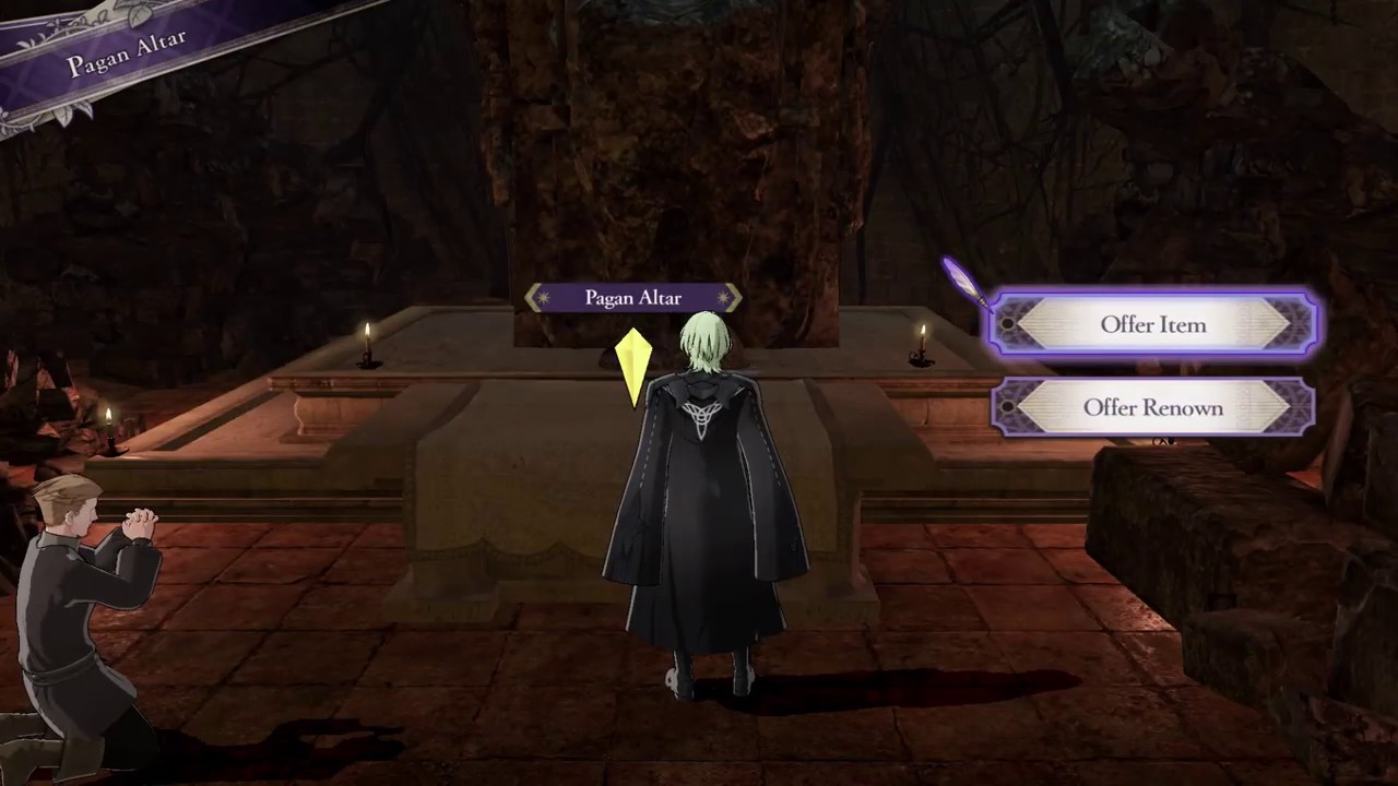 Fire Emblem Three Houses - Pagan Altar DLC only - YouTube