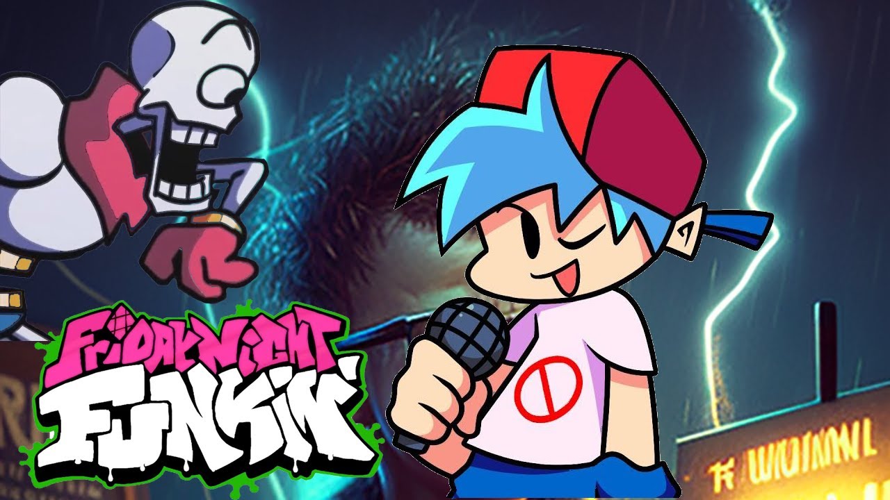 Friday Night Dustin Vs Dusttale Sans & Papyrus Mod (FNF Mod) - YouTube