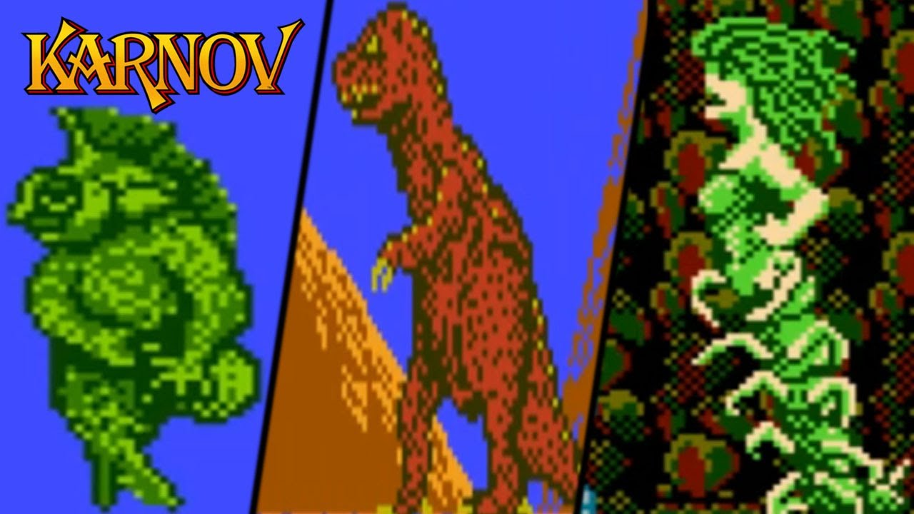 Karnov (NES) // All Bosses - YouTube