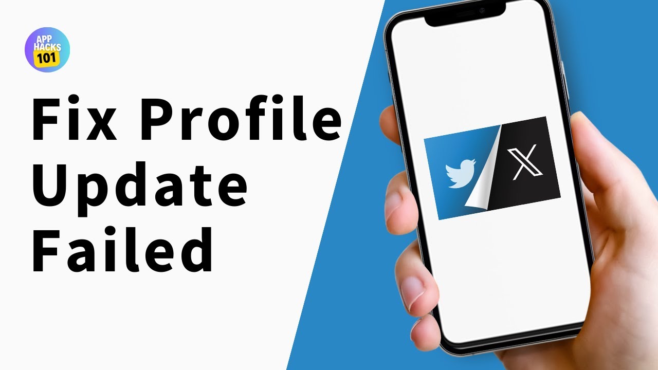 How to Fix Twitter Profile Update Failed - YouTube