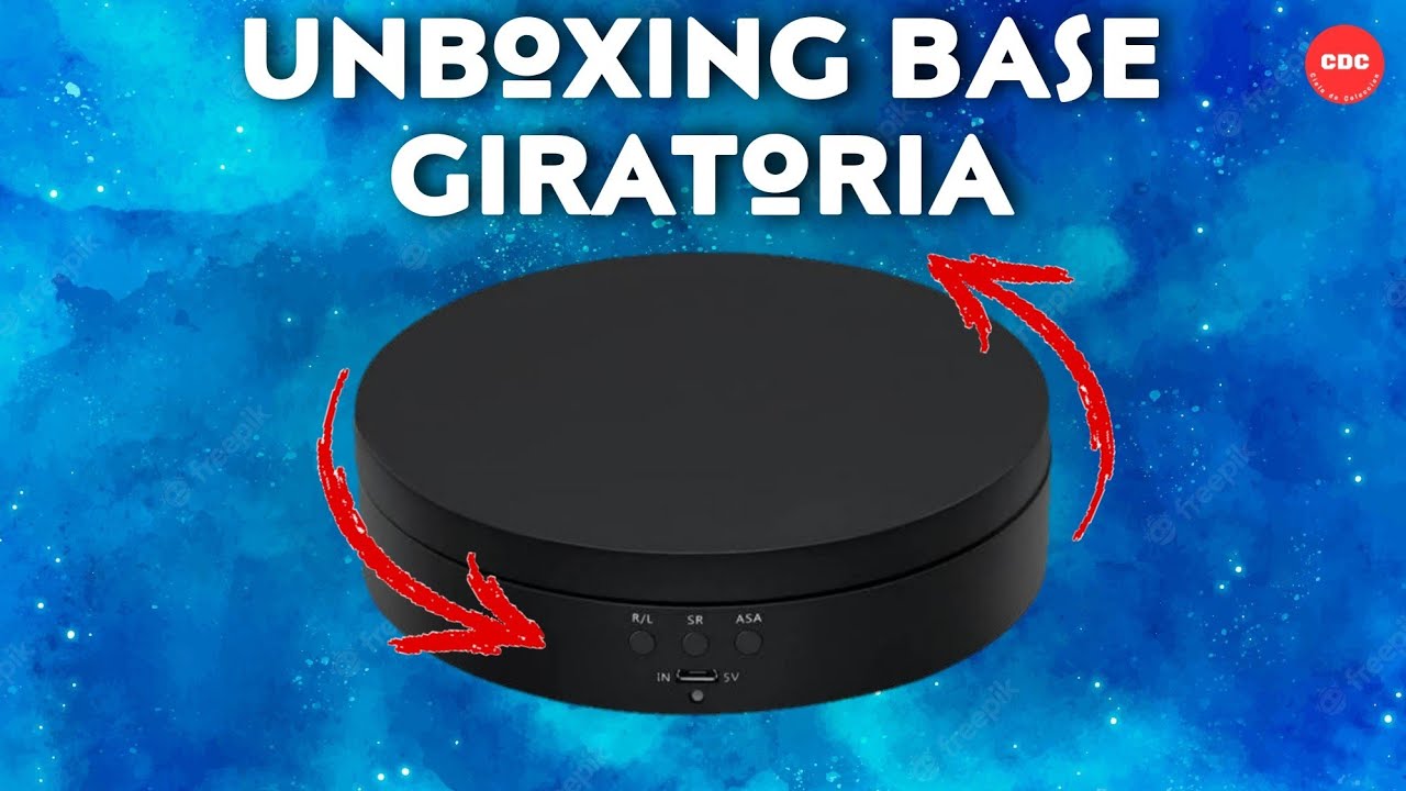 Unboxing Base Giratoria para Figuras!!! - YouTube