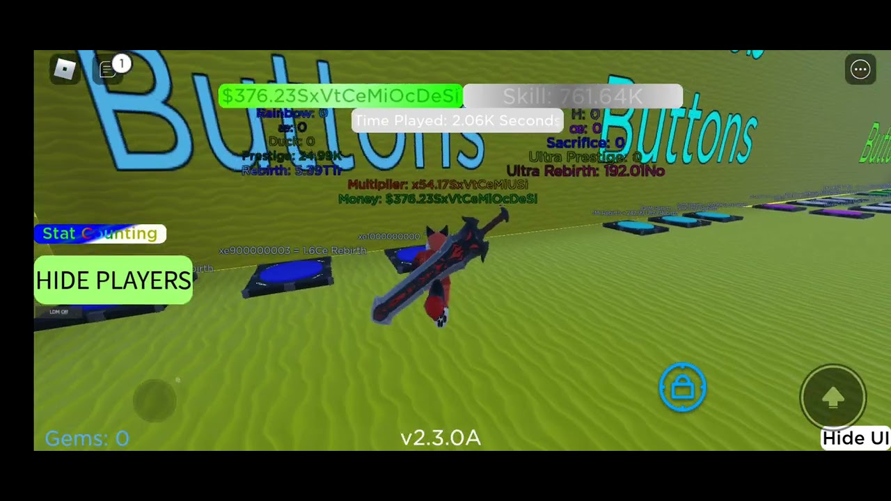 button simulator multiplied x part 1 - YouTube