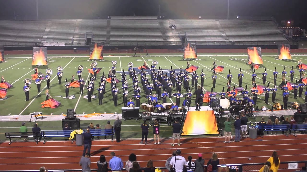 McKinney HS Royal Pride Band: On Fire 10/9/15 - YouTube