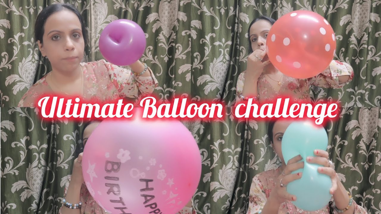 Ultimate Balloon challenge - YouTube