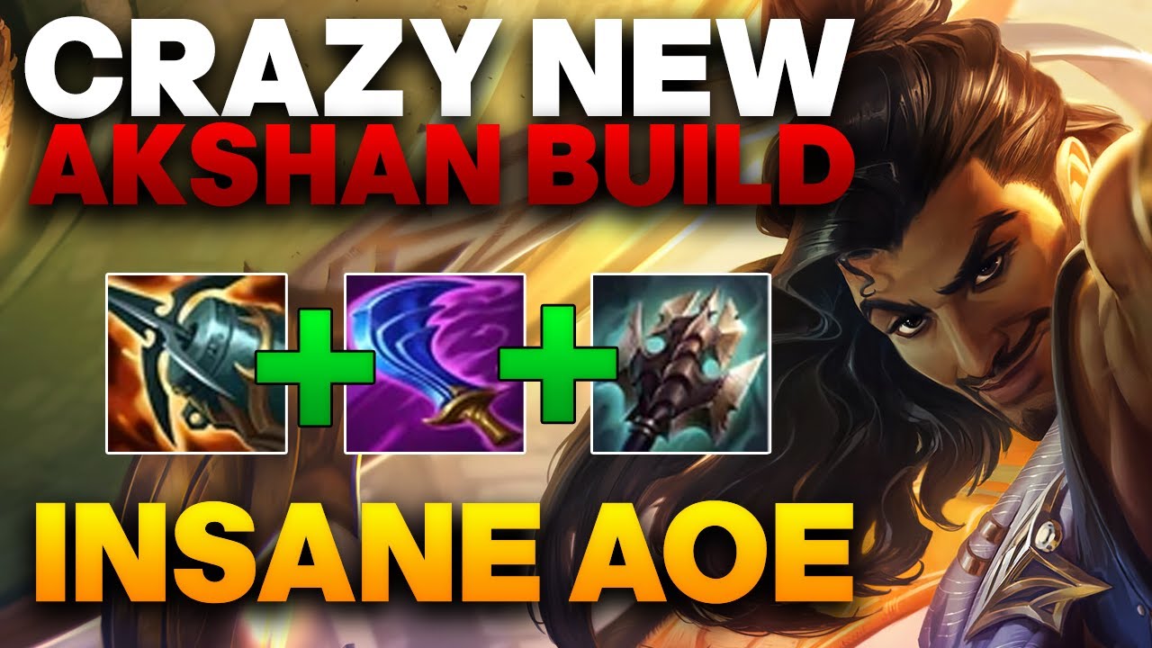 Akshan ADC Gameplay - This Weird New Akshan Build Deals Insane Damage ...