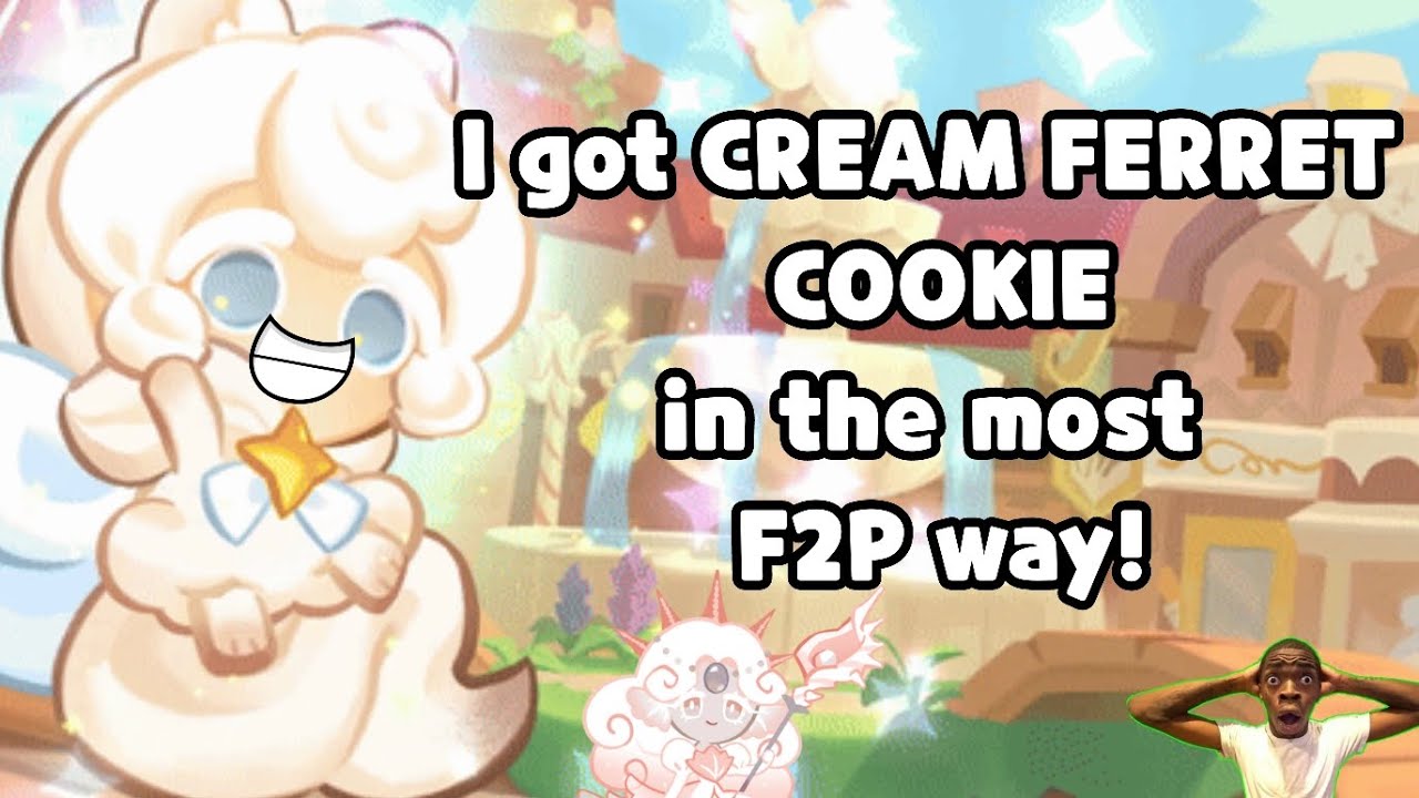 I Managed To Get Cream Ferret Cookie In The Most F2P Way! 😻 - YouTube