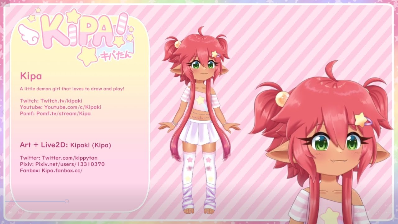 Kipa 2.0 !!! | Live2D model showcase - YouTube