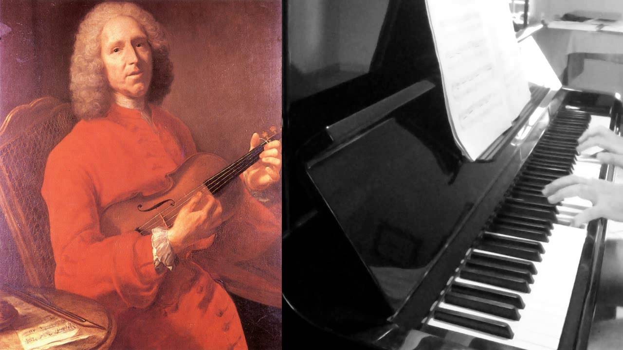 Rameau - Menuet en Rondeau (Suite en Mi des Pièces de Clavecin - 1724 ...