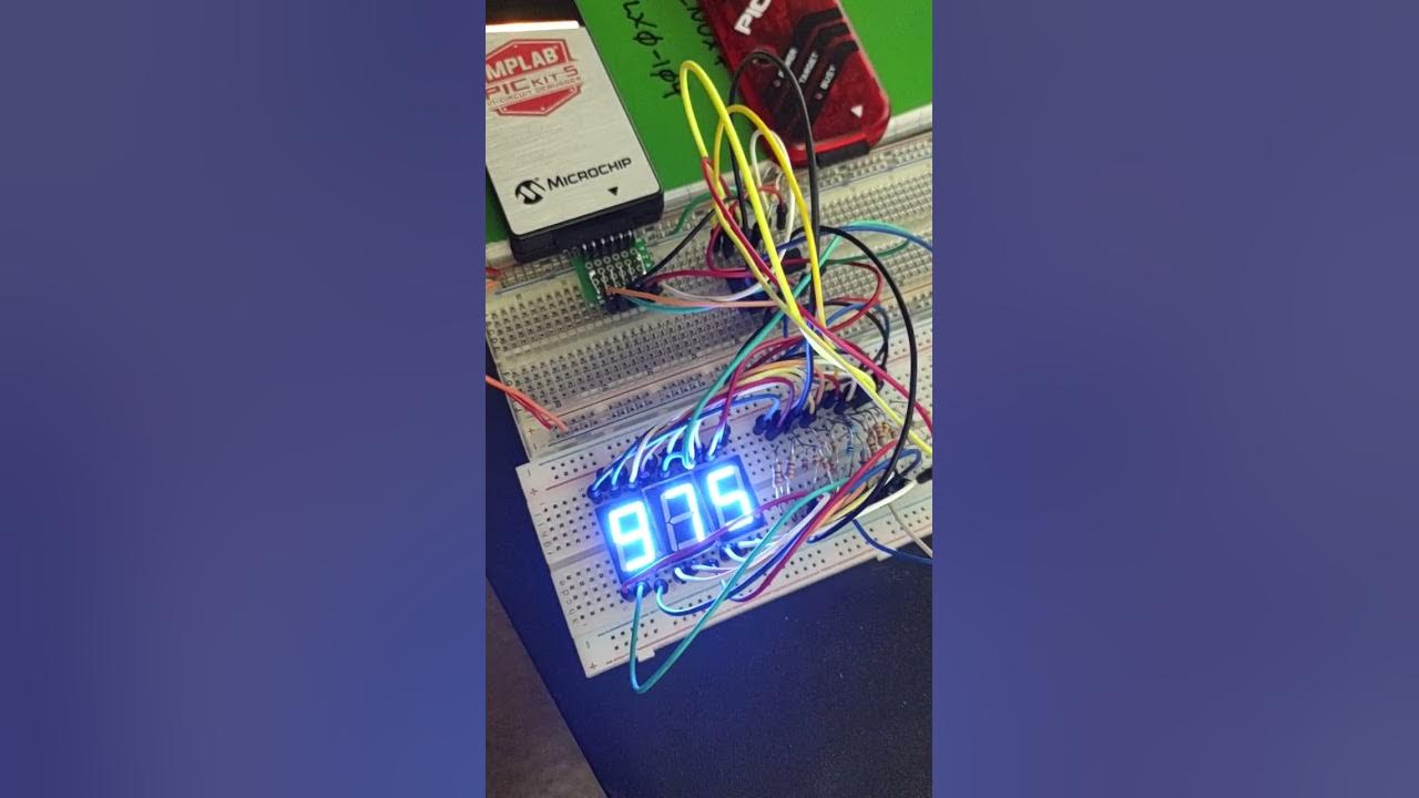 Dynamic 7 Segment LED Counter - YouTube
