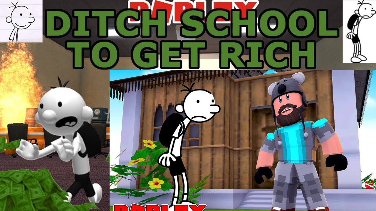 Roblox ditch school to get rich good ending - YouTube
