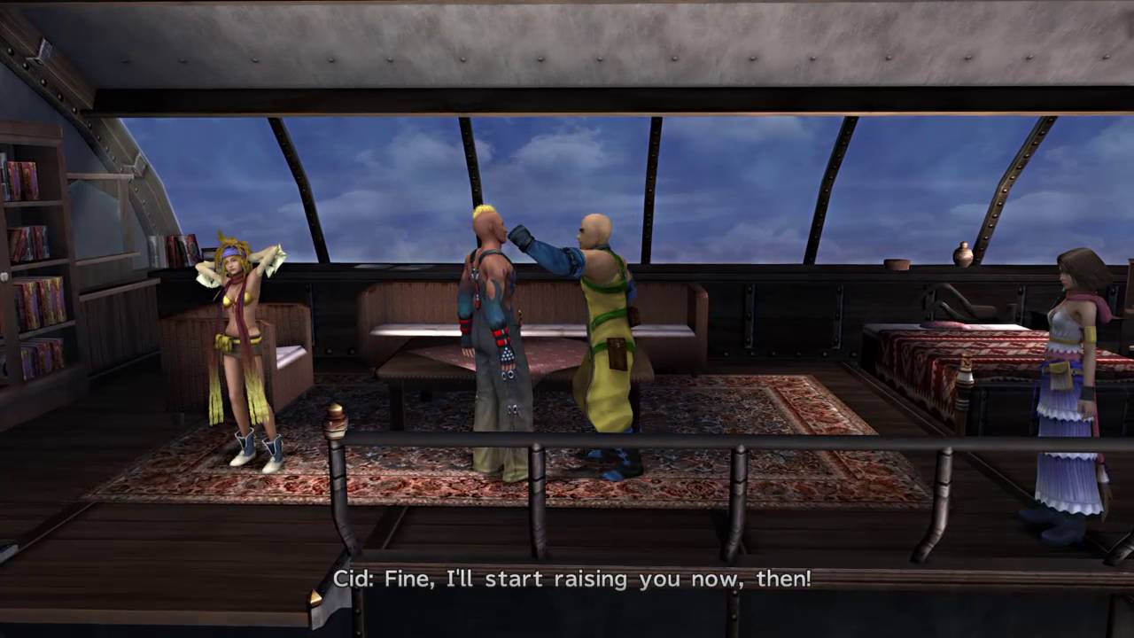 Cid talks -FINAL FANTASY X/X-2 HD Remaster - YouTube