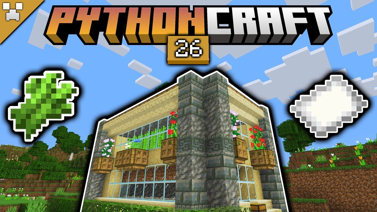 FULLY AUTO PAPER FARM! | Pythoncraft (Minecraft Survival Let's Play ...