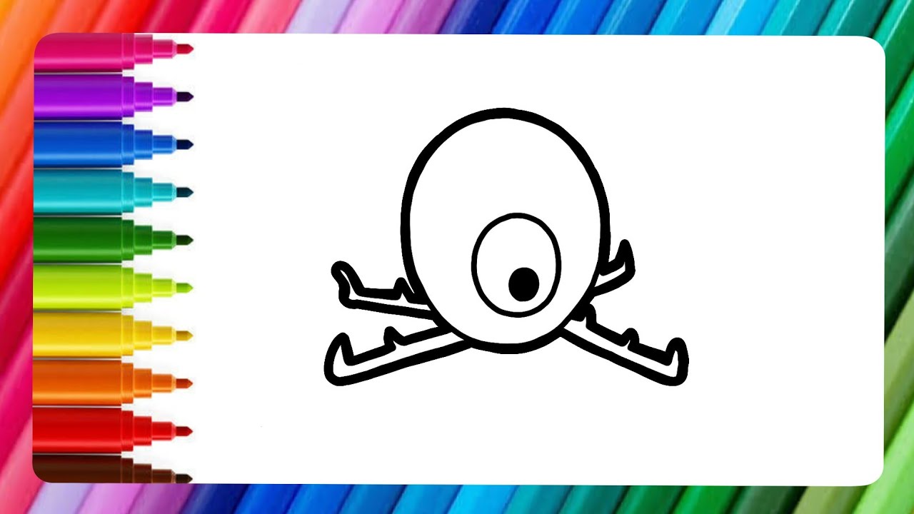 Dibuja y Colorea A Pocoyó Baby Spider Sketch Pen art 🕷️ como dibujar ️ ...