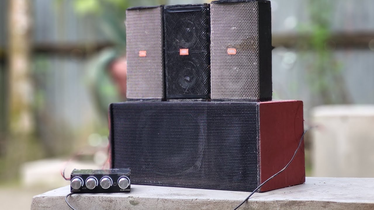 New dj setup hii low pawer box || mini dj setup review 2023 - YouTube