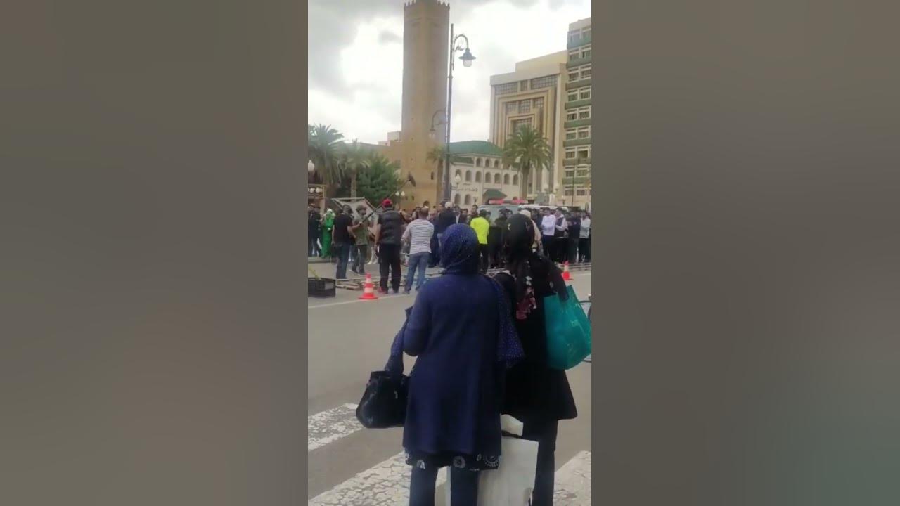 تصوير فيلم في مدينة وجدة 😁#shortvideo #oujdacity - YouTube