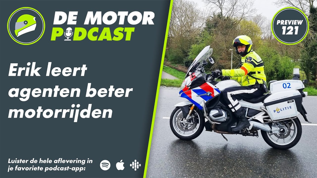 #121 Preview: Motoragenten nog beter leren motorrijden - YouTube