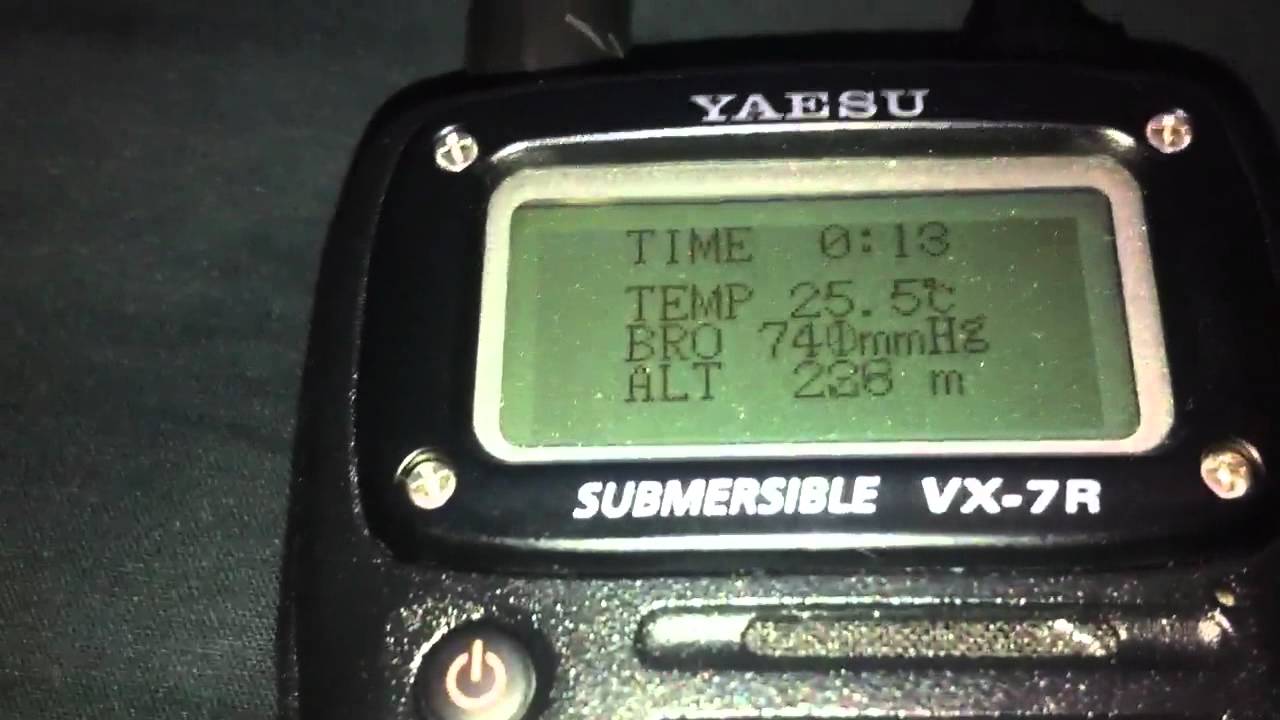 Yaesu VX-7R - SU-1 - YouTube