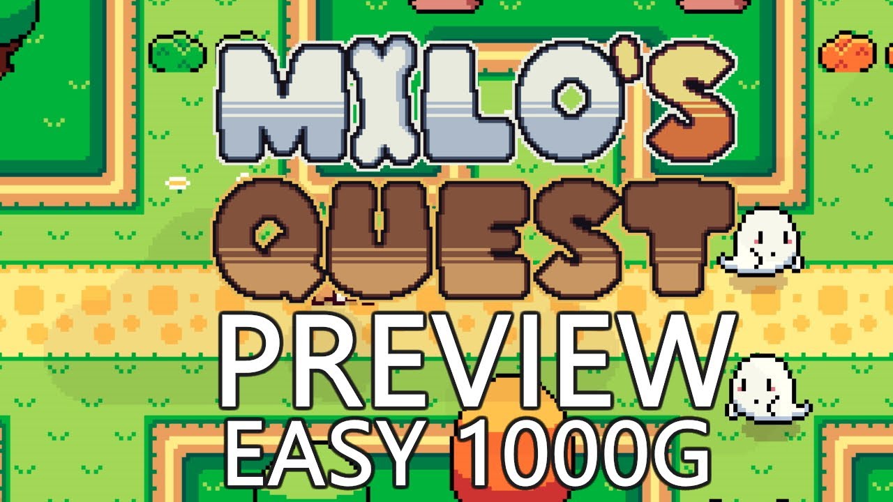 Milos Quest: Console Edition - Preview (Easy 1000 Gamerscore) - YouTube