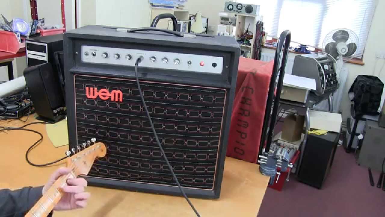 WEM Dominator Mk3 (1977) Service and Circuit description. Sound test ...