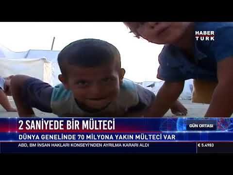2 saniyede bir mülteci