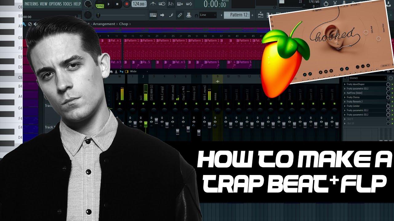How to Make Trap Type Beat on FL Studio + Free FLP | G Eazy Type Beat ...