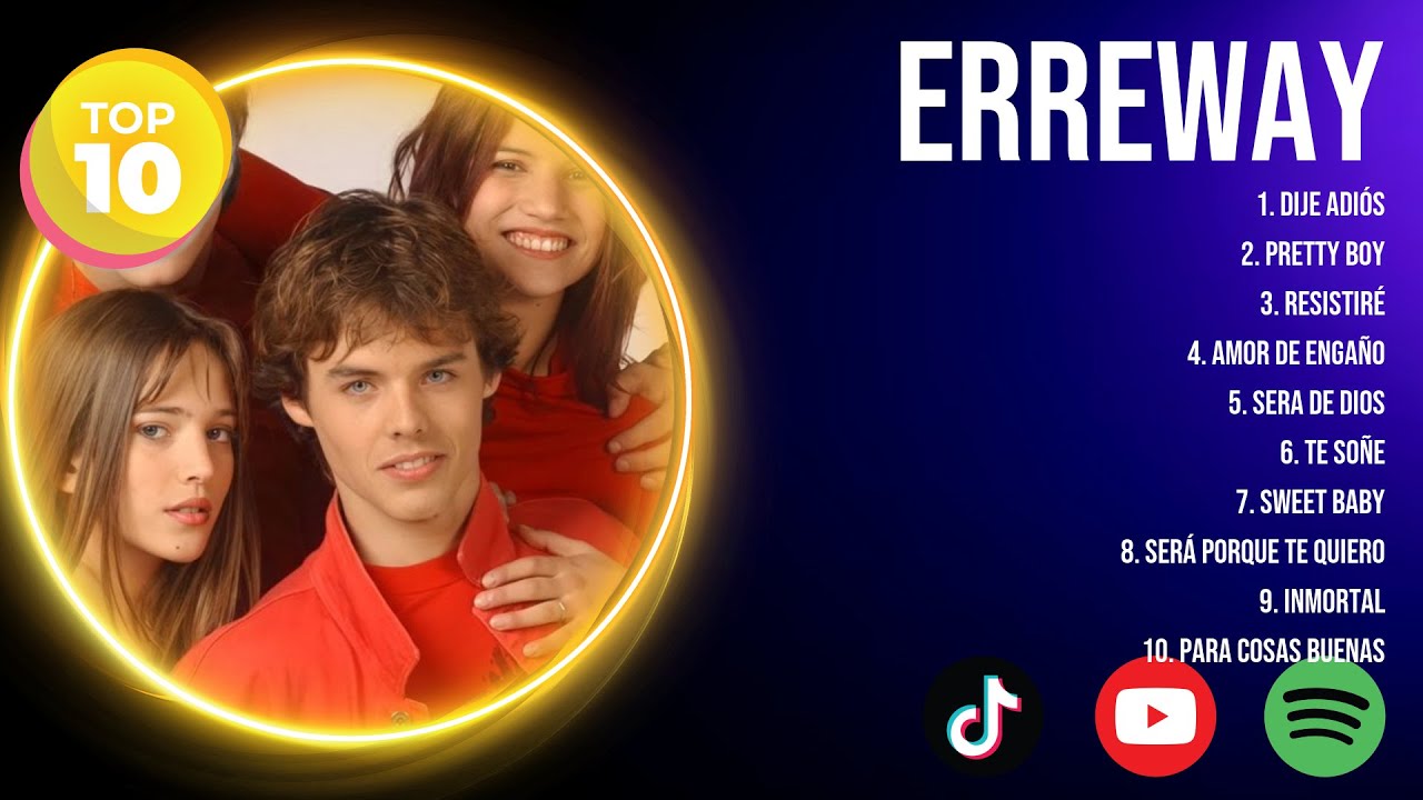 The Best Latin Songs Playlist of Erreway ~ Greatest Hits Of Full Album ...