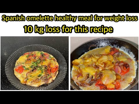 Spanish Omelette Recipe ️ || Easiest Breakfast Recipe || weight loss ...